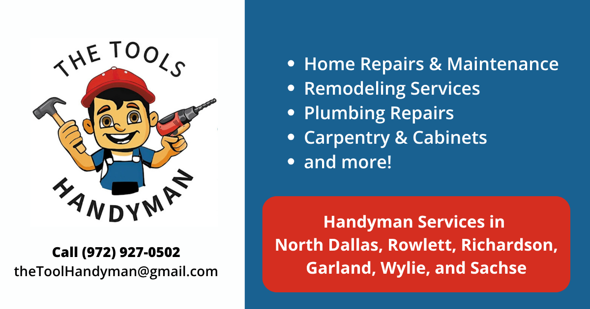 Professional Handyman Services in North Dallas, TX | The Tools Handyman